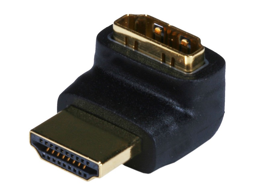 HDMI Right Angle Adapter,(Male to Female) 270 degree
