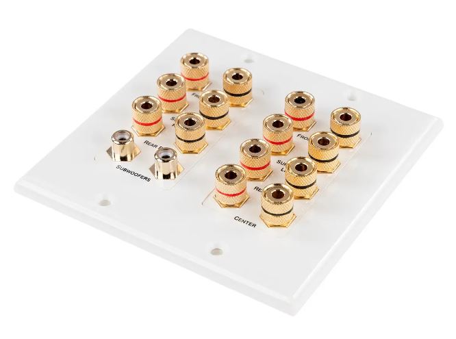7.2 Surround Sound Distribution Wall Plate – Rapallo