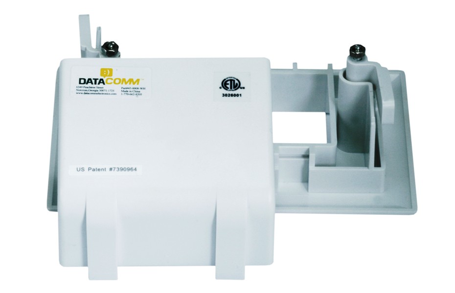 Easy Mount Feed Thru Wall Plates (Self Locking)