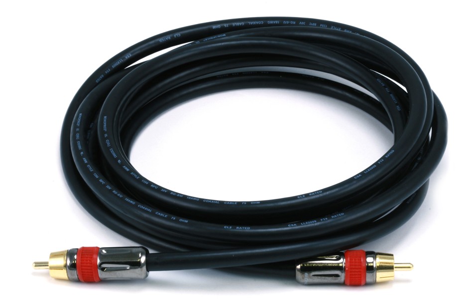 7.5M High Quality Coaxial Subwoofer Cable