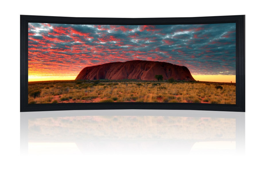 160" Indigo 2.35:1 Curved Cinemascope Fixed Frame Screen | Rapallo