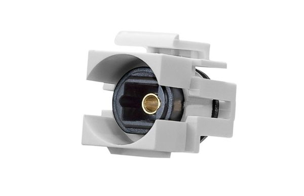 Optical Audio Keystone Jack Female to Female Coupler