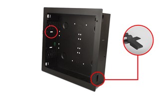 Strong™ VersaBox™ Pro Recessed Dual Layer Flat Panel Solution 8" by 14"