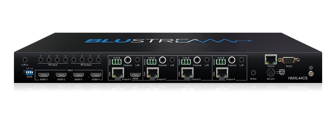 Blustream HMXL44CS-KIT 4x4 HDBaseT™ CSC Matrix Kit - 70m