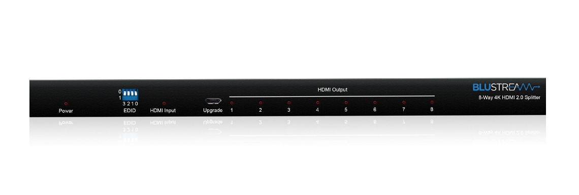 Blustream SP18 8-Way 4K HDMI 2.0 HDCP 2.2 Splitter