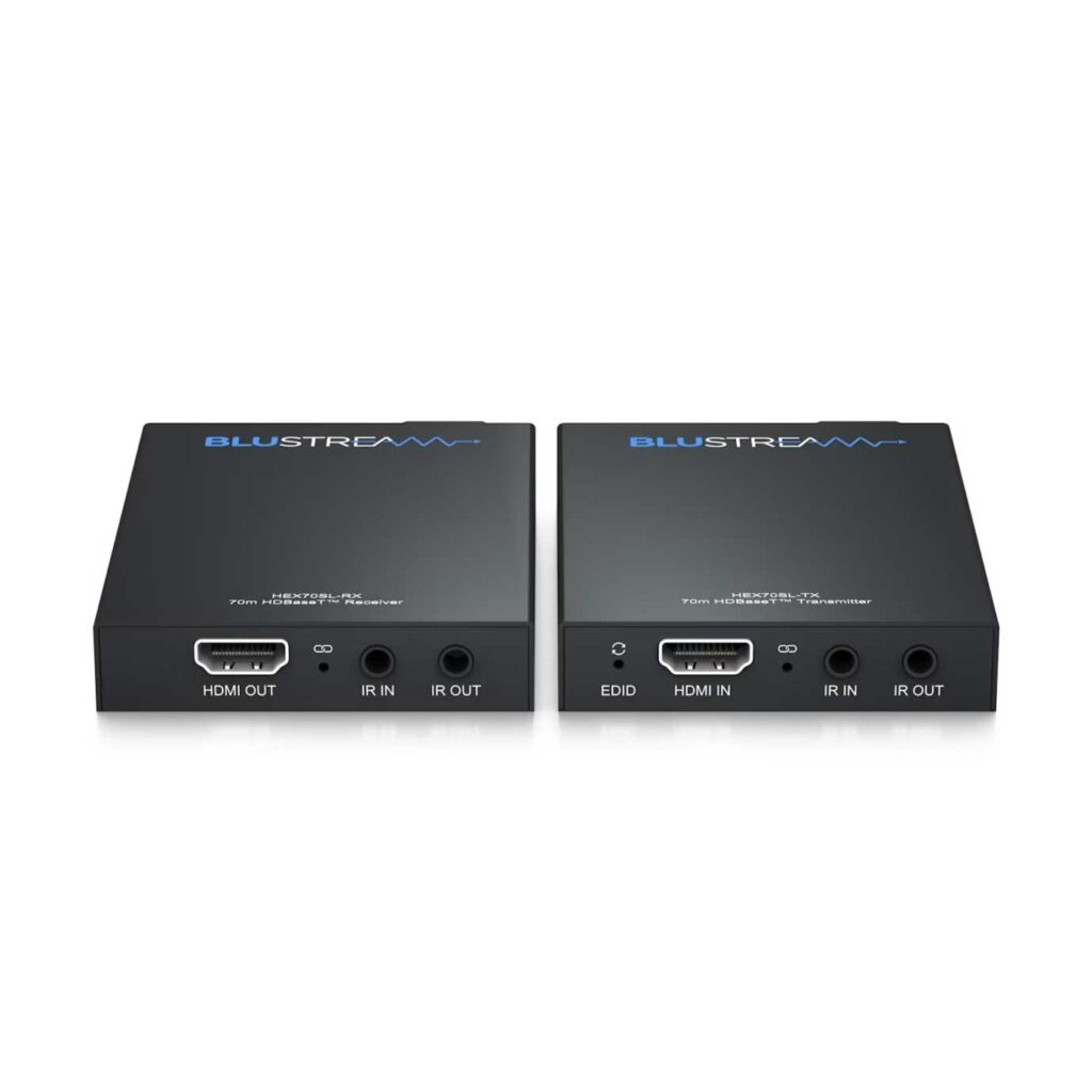 Blustream HEX70SL-KIT Slimline HDBaseT™ Extender Set – Rapallo