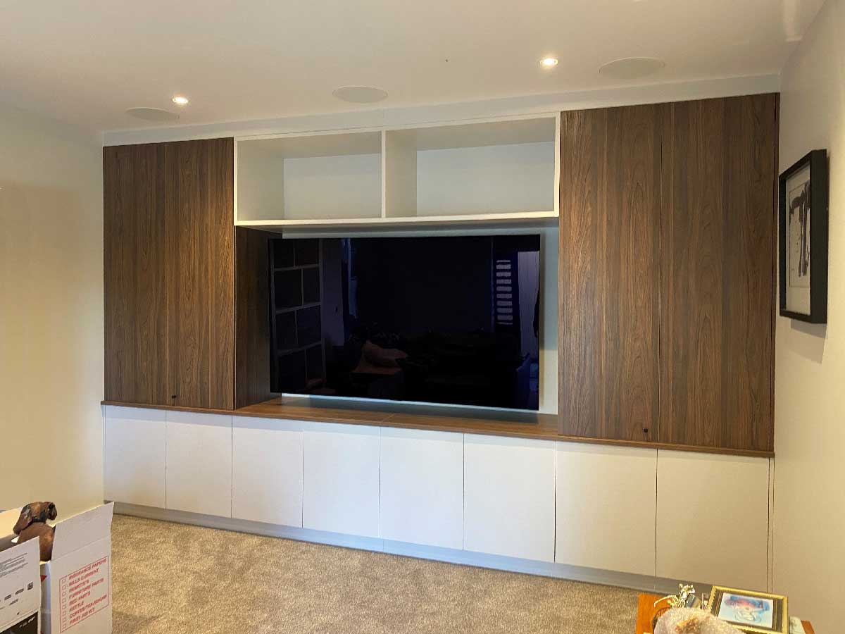 Custom Built Media Room Unit – Rapallo