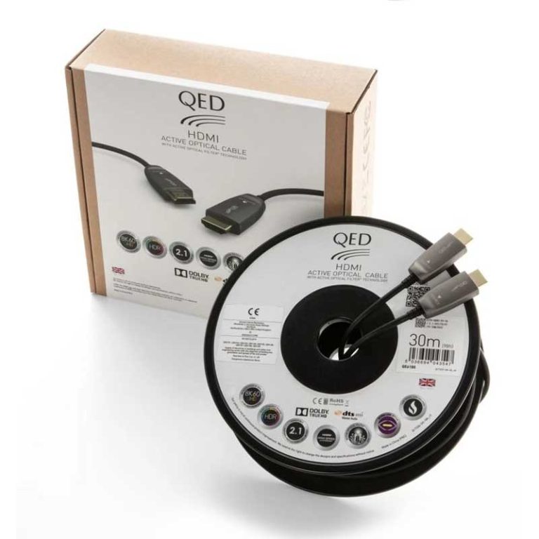 QED Reference Optical Quartz Cable | Rapallo
