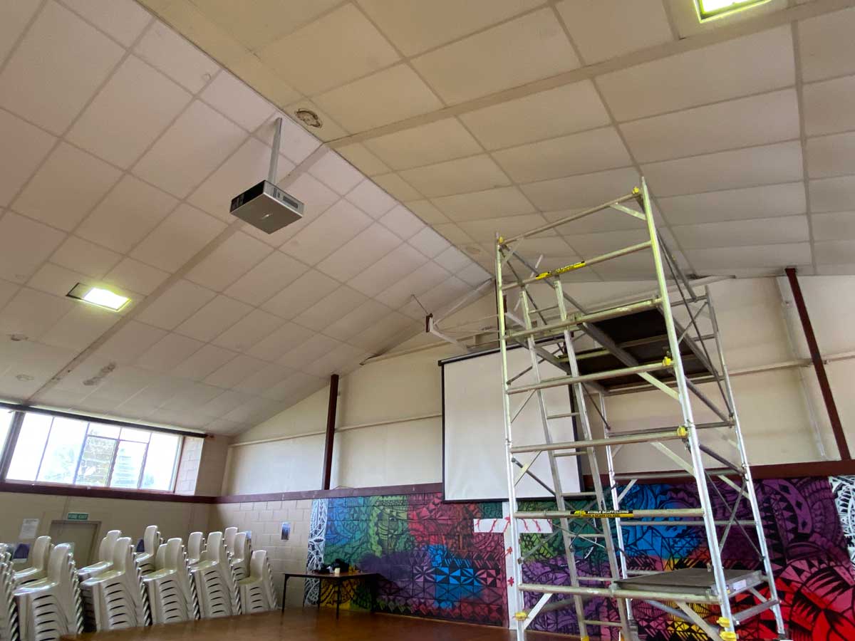 Update Projector @ Church – Rapallo