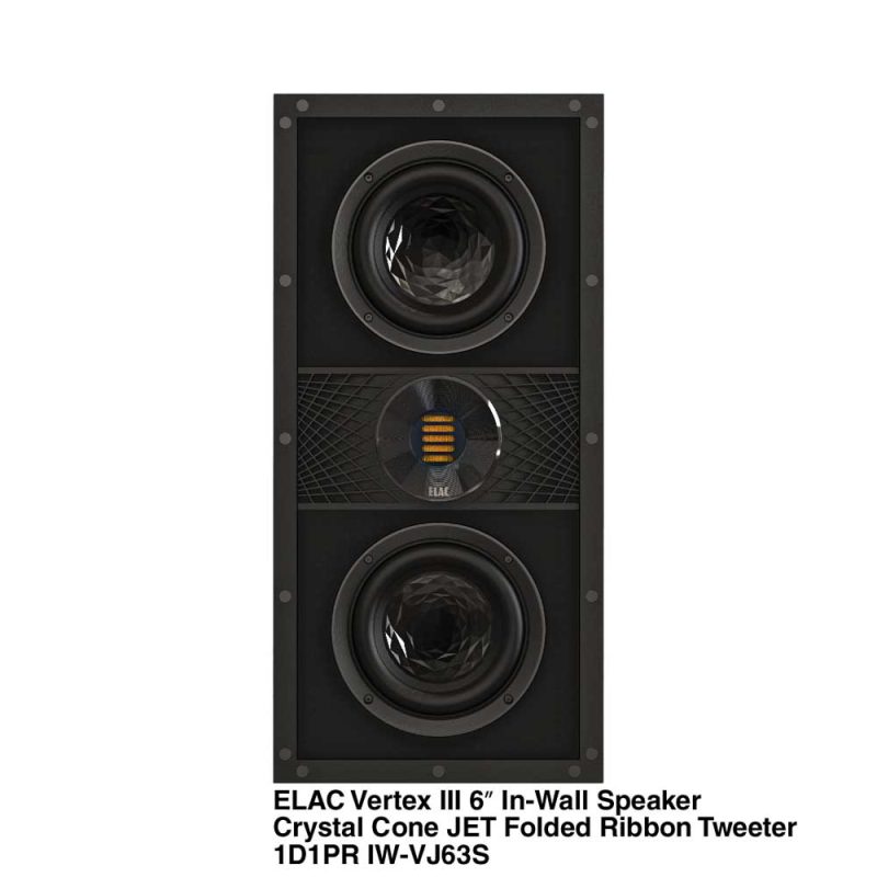 ELAC IW-VJ63 In-Wall Speaker – Rapallo