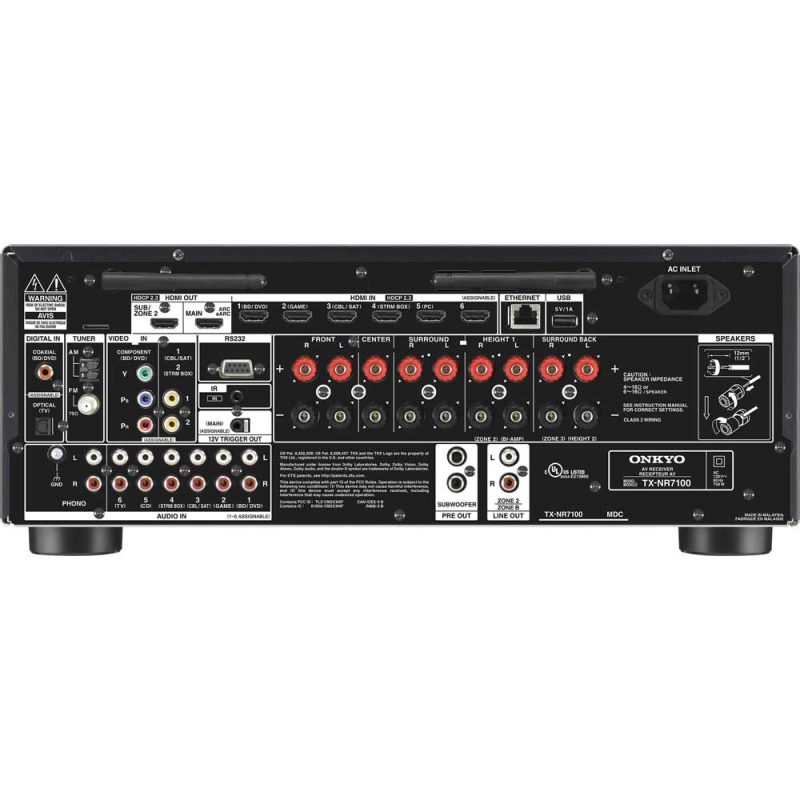 Onkyo TX-7100 9.2-Channel AV Receiver – Rapallo