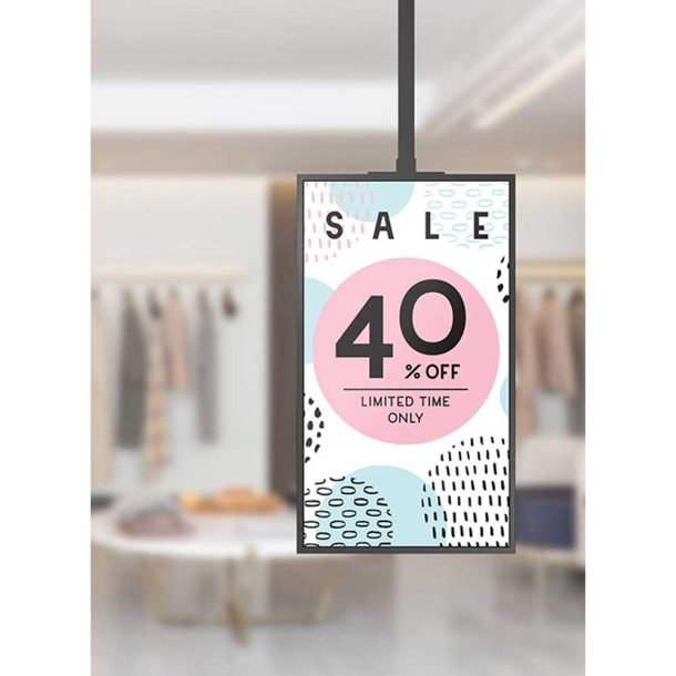 Panasonic Single Sided Window-Facing Digital Signage – Rapallo