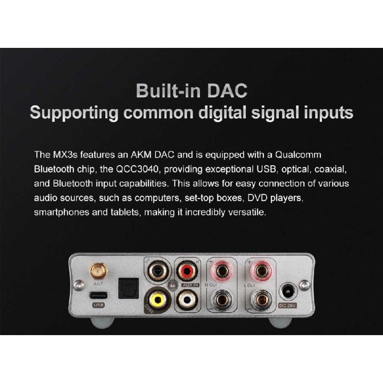 Topping MX3s Power Amplifier & DAC – Rapallo