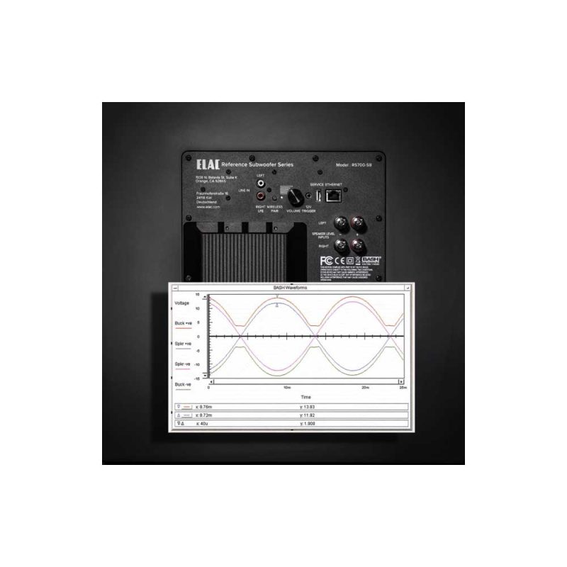 ELAC DS1200 Varro Dual Reference Series 12" Subwoofer – Rapallo