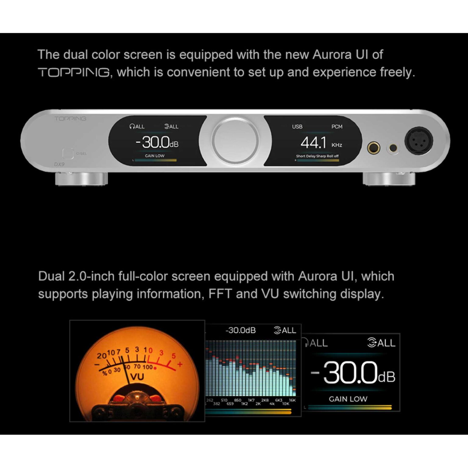 Topping DX9 Flagship Headphone Amplifier & DAC – Rapallo