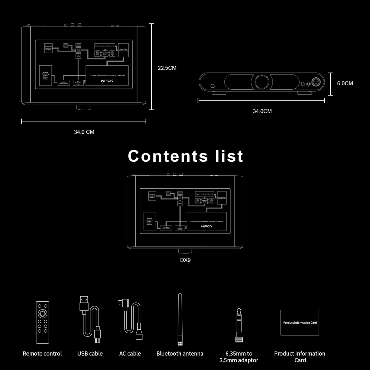 Topping DX9 Flagship Headphone Amplifier & DAC – Rapallo
