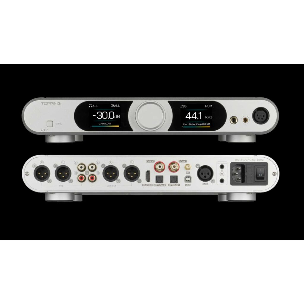 Topping DX9 Flagship Headphone Amplifier & DAC – Rapallo