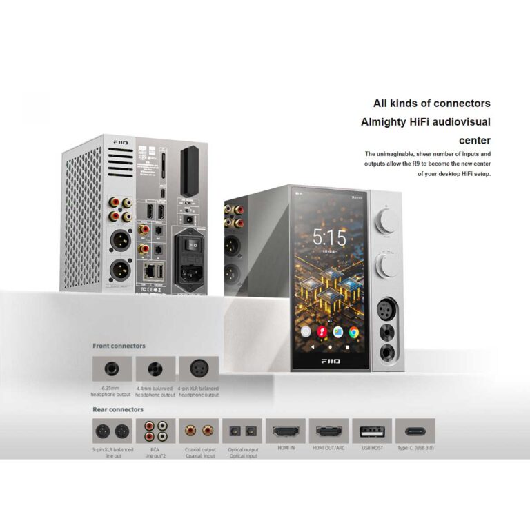 FiiO R9 Desktop All-in-One Streamer – Rapallo