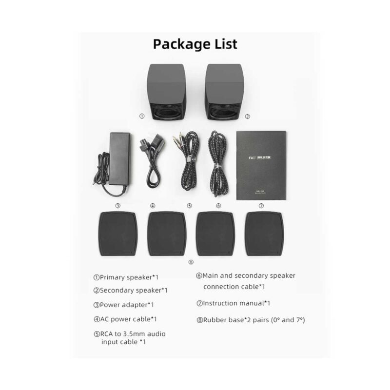 FiiO SP3 Active Desktop Speakers – Rapallo